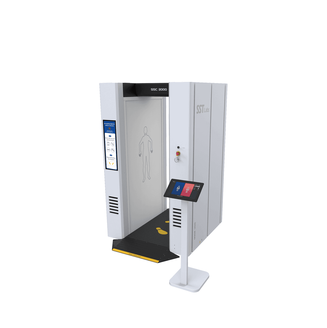 SSC 2000 AI Millimeter-Wave Body & Shoe Scanner | Transit